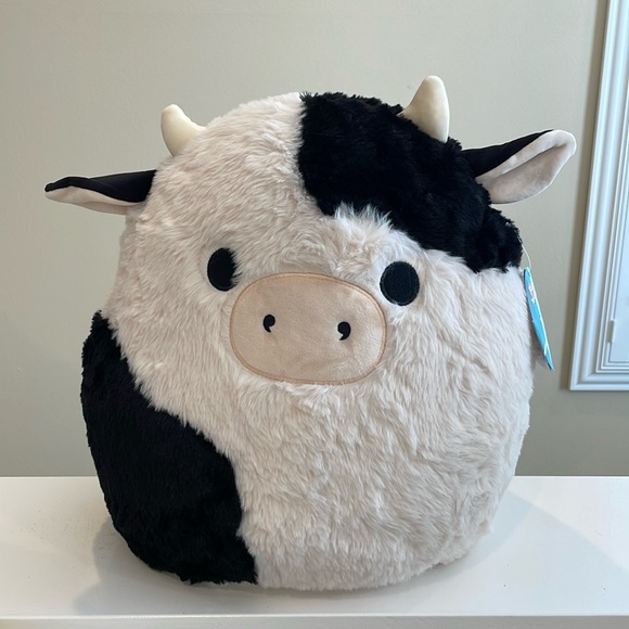 Squishmallows | Other | Nwt 6 Connor The Cow Fuzzamallow Squishmallow ...